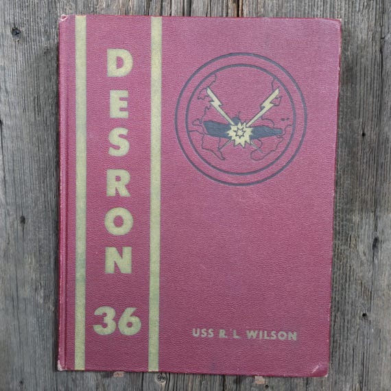 1960's US Navy Desron 36 Naval Destroyer Squadron Yea… - Gem