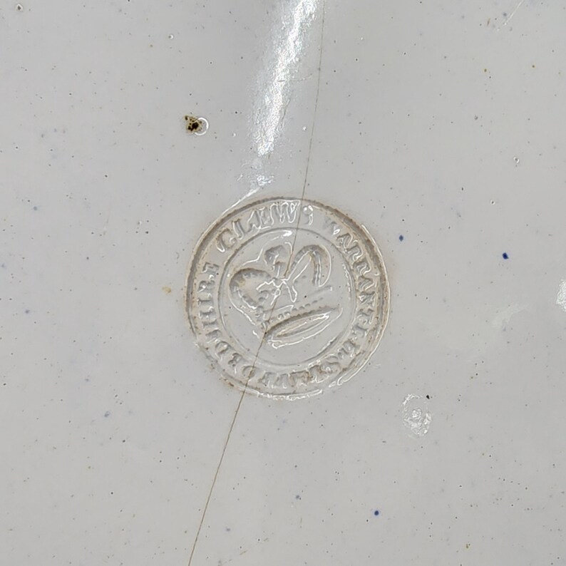 Antique Clews Staffordshire America and Independence Flow Blue Deep ...