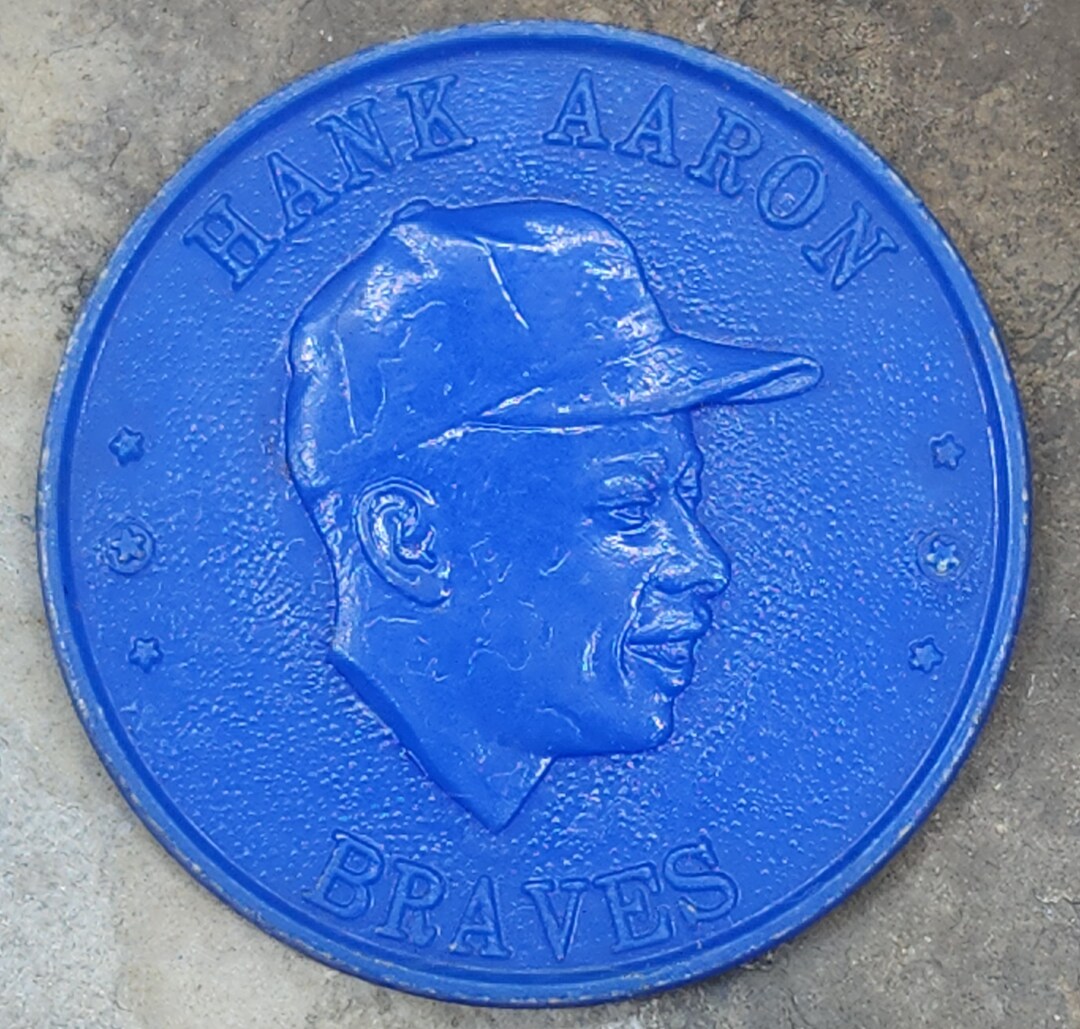 1959 Vintage Armour Meats Hank Aaron Baseball Card Coin - Etsy