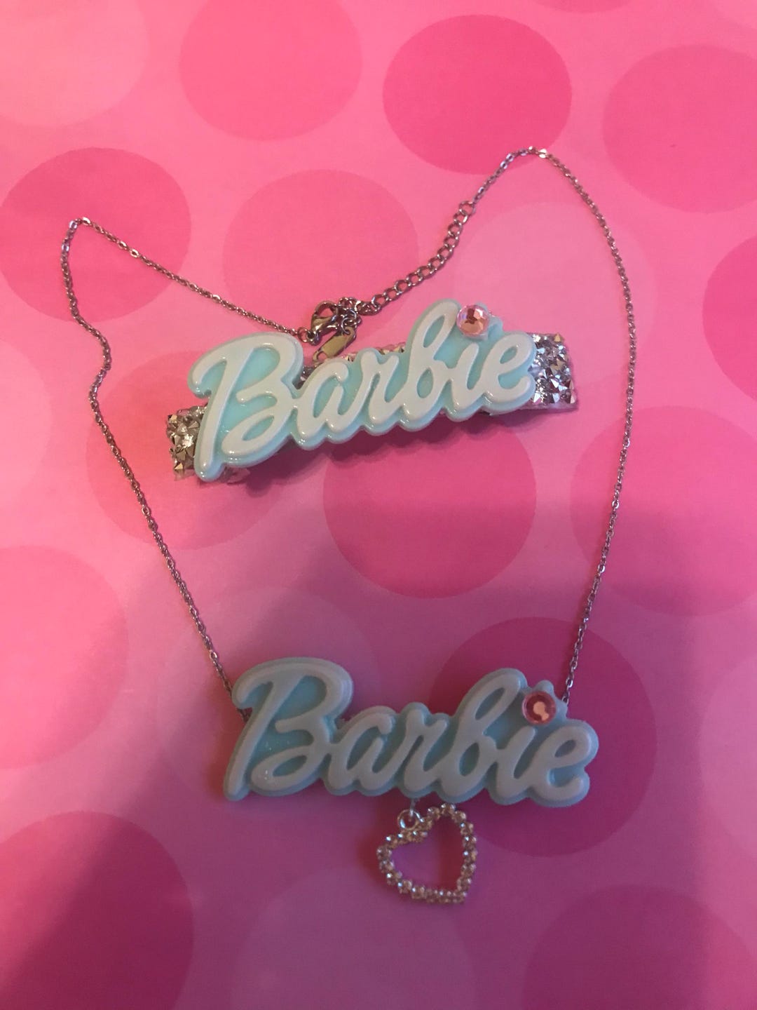 Barbie Bracket and Necklace - Etsy