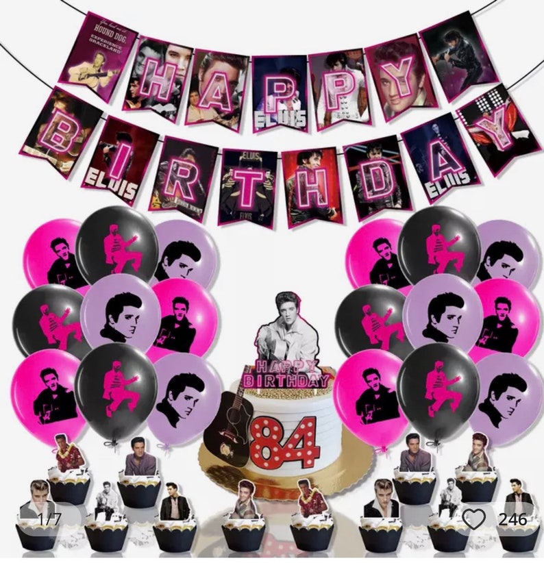 Elvis Presley Party Bundle - Etsy
