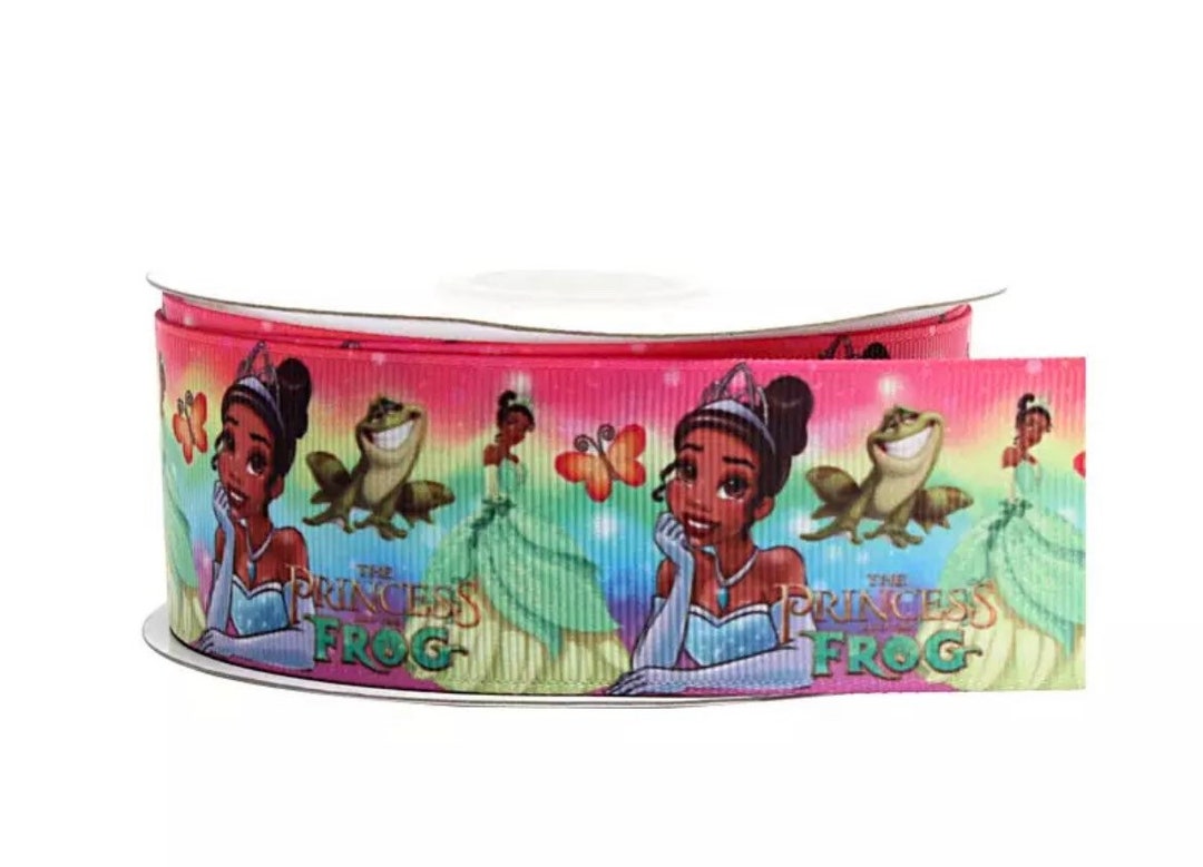1 Tiana Princess & the Frog Grosgrain Ribbon by the Yard - Etsy