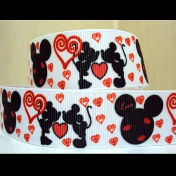 Mickey Ribbon - Etsy