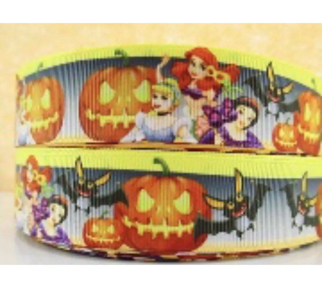 1 Princesses Halloween Ribbon by the Yard - Etsy