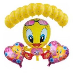 13pc Tweety Bird Balloons - Etsy Australia