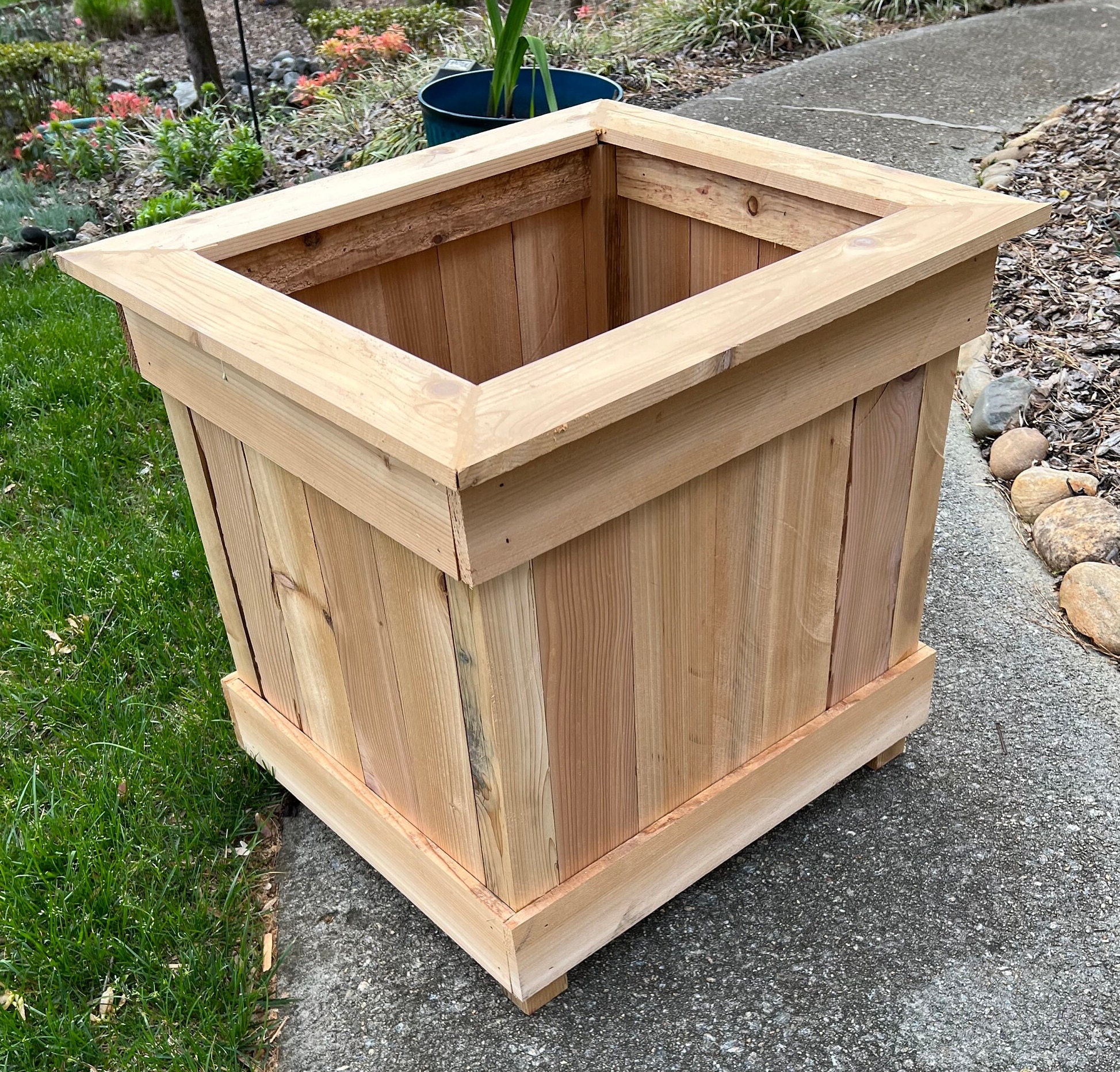 Cedar Planter Large - Etsy