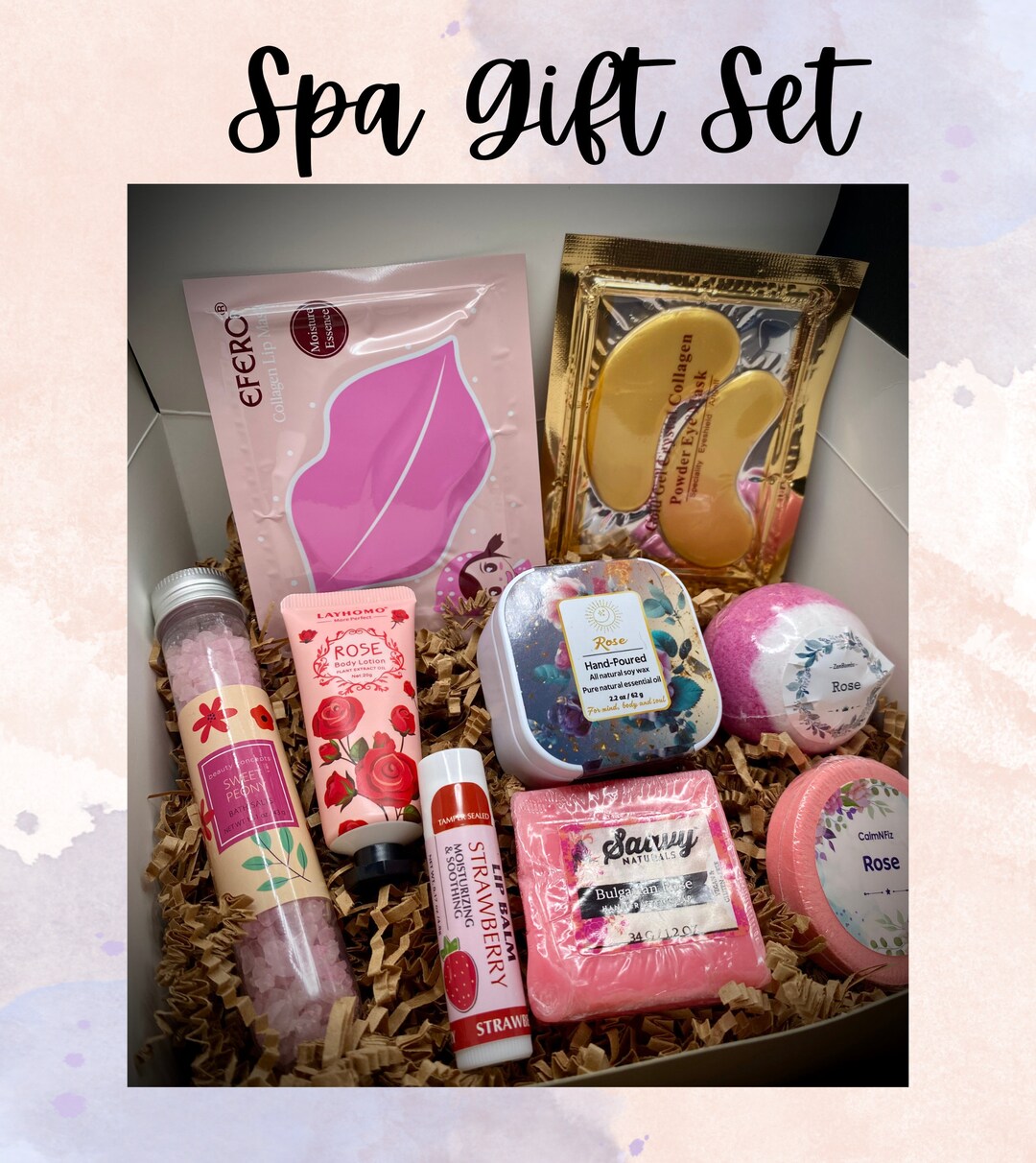 Spa Kit Gift Set Natural Self Care Relaxation Gifts for - Etsy