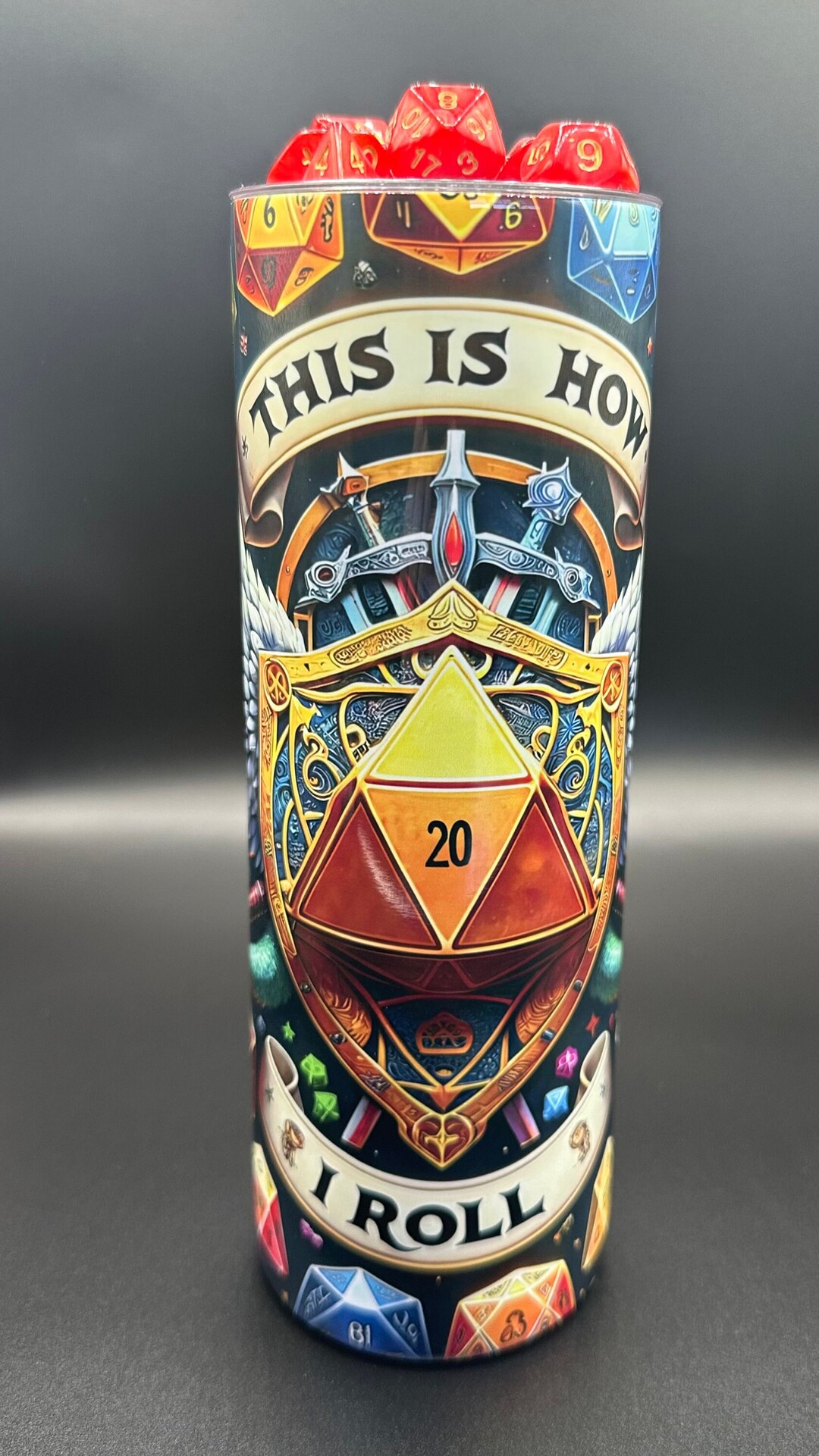 Dungeons and Dragons This is How I Roll Shield - Etsy