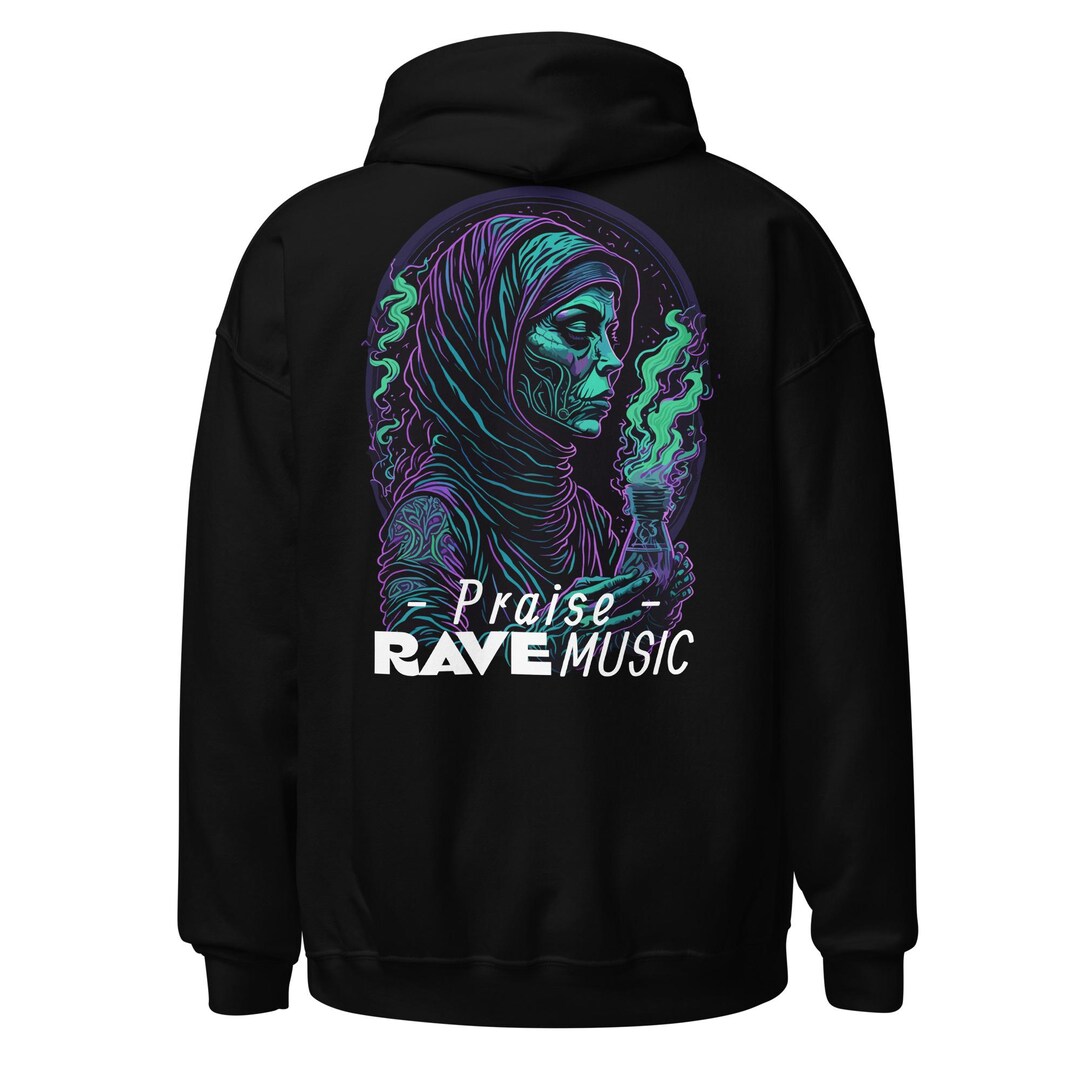 Rave Outfit | Rave Hoodie | Praise the Rave | CATSONDRUGS.COM | Techno ...