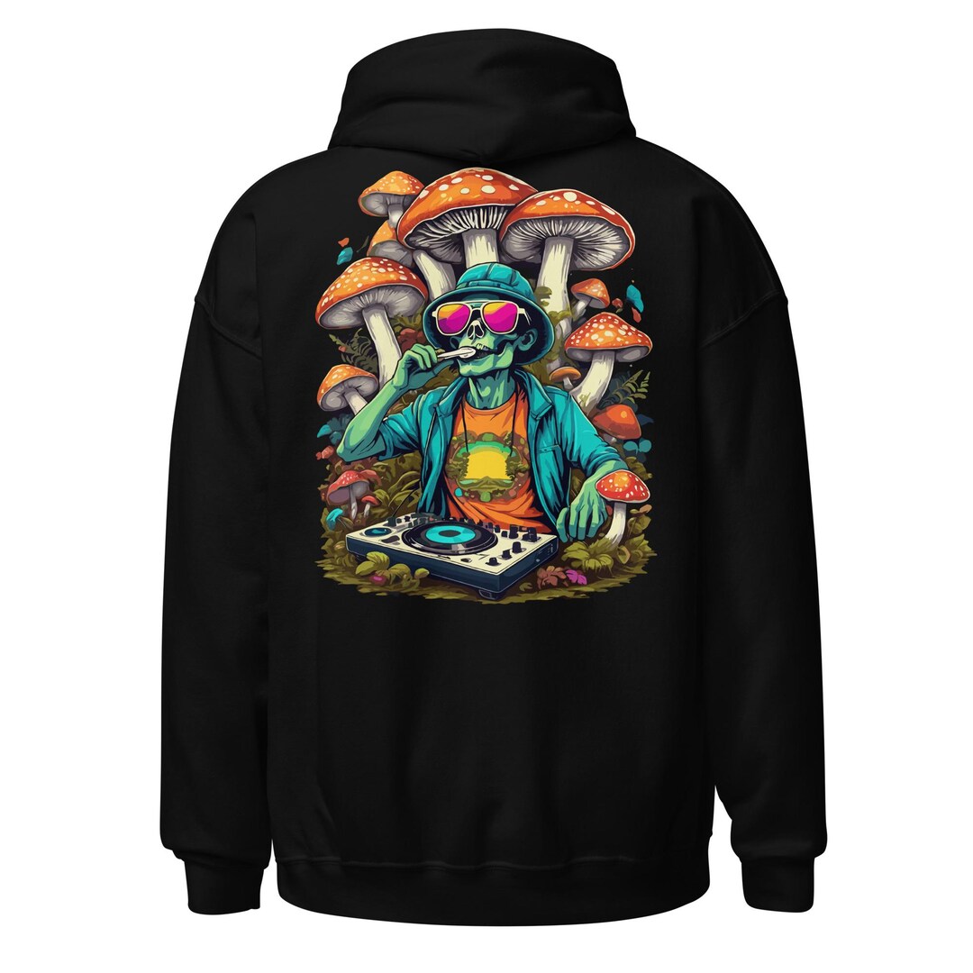 Trippy Hoodie | Psychedelic DJ Astronaut | Ultimate Trippy Wear ...