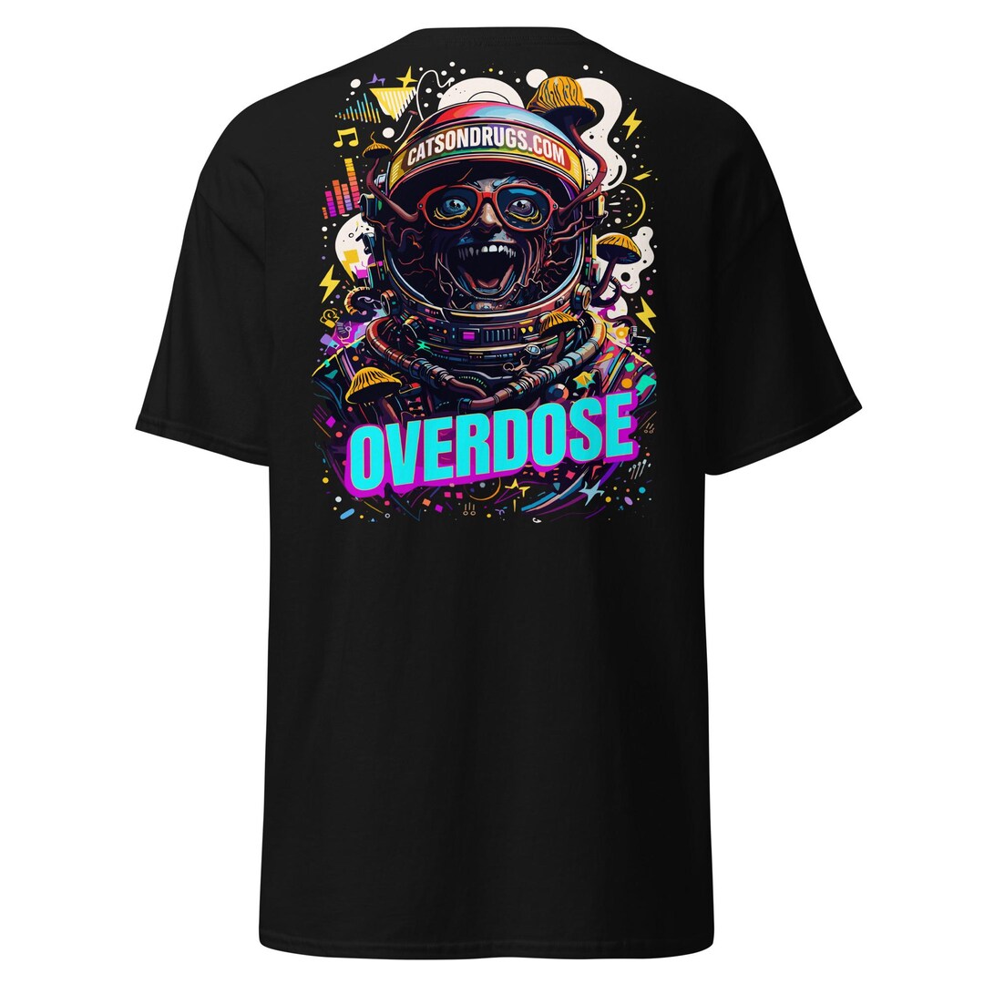 Rave Outfit | Rave T-shirt | Overdose Organism | CATSONDRUGS.COM ...