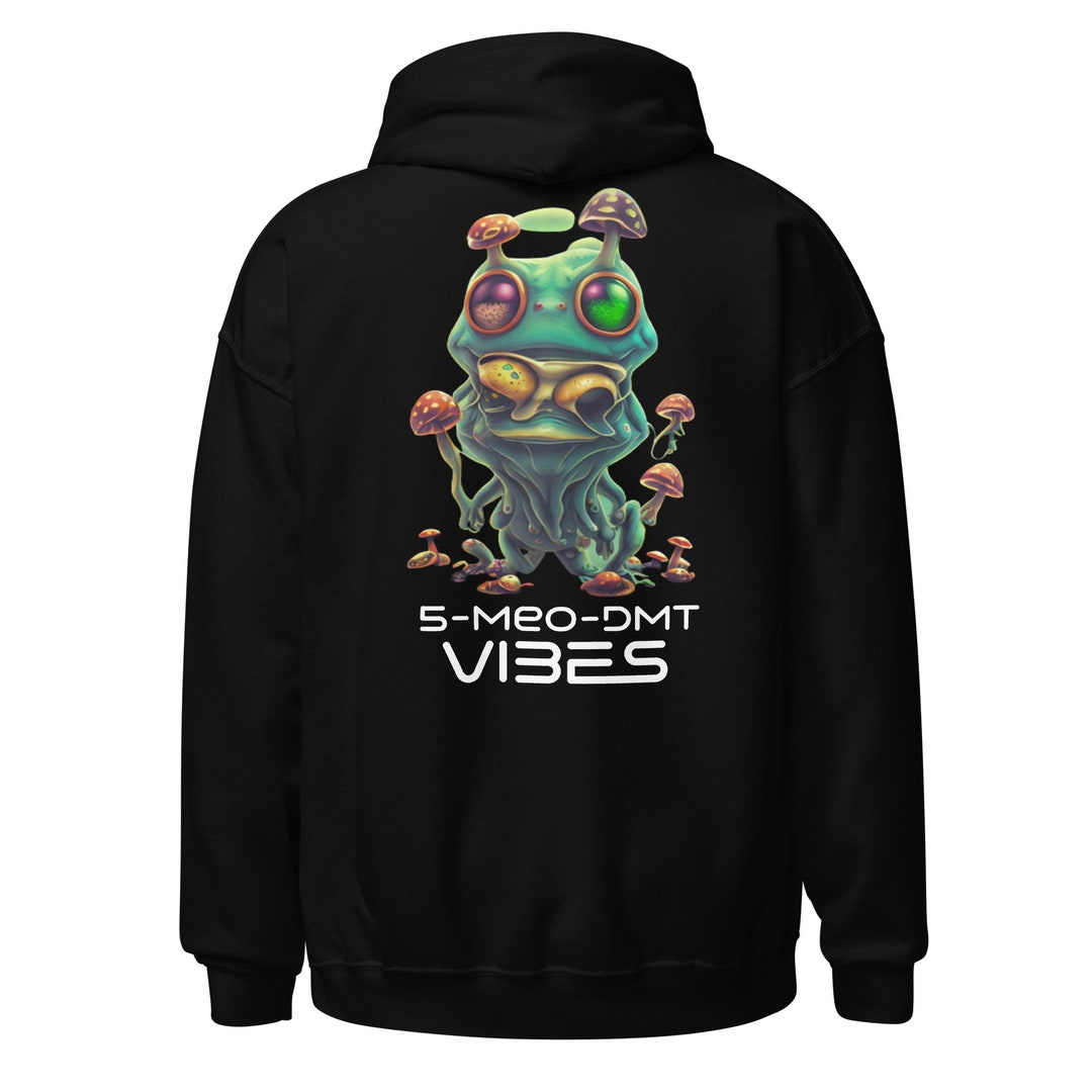Psychedelic DMT Hoodie 5-meo-dmt Vibes Catsondrugs.com Psychedelic ...