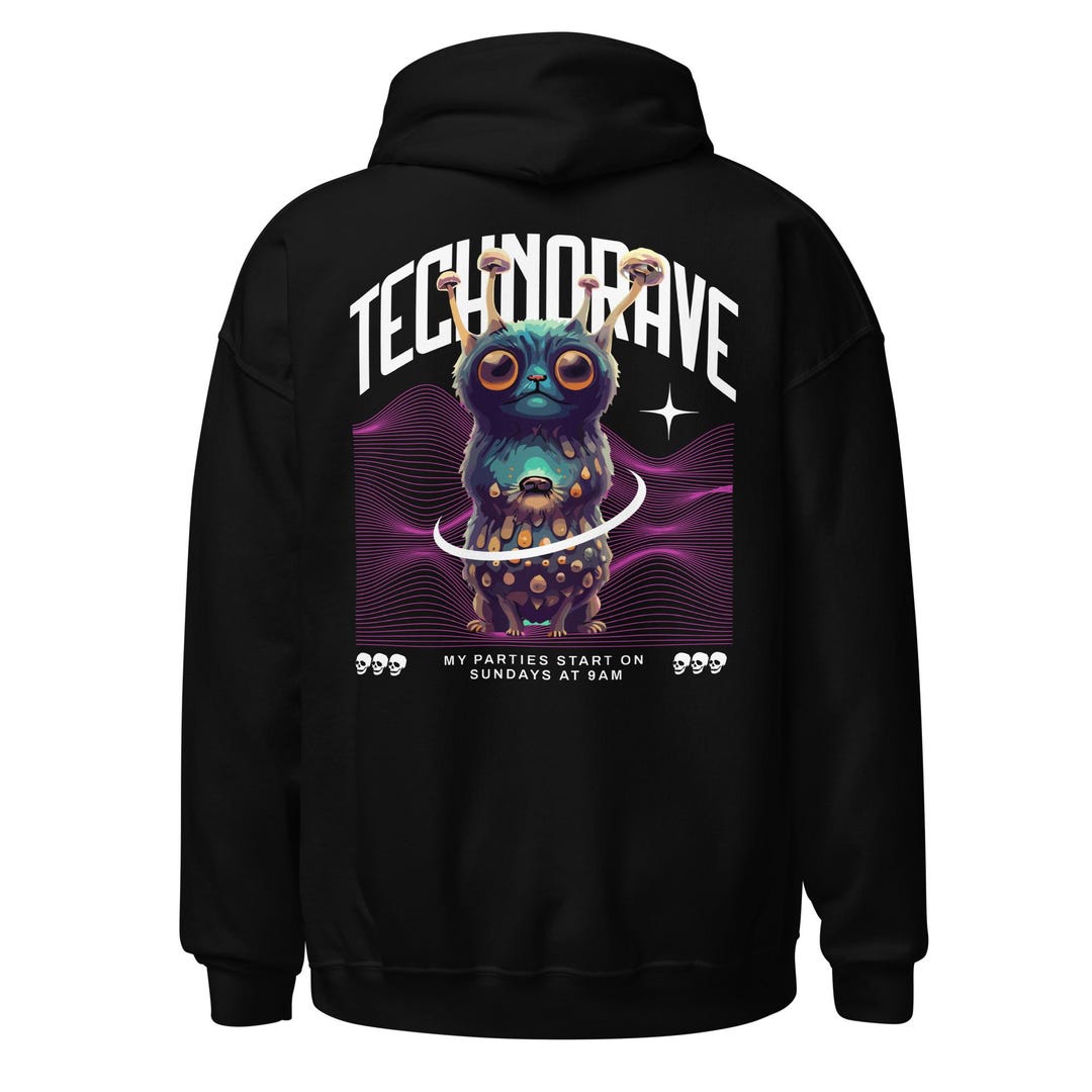 Rave Outfit | Rave Hoodie | Technorave Organism | CATSONDRUGS.COM ...