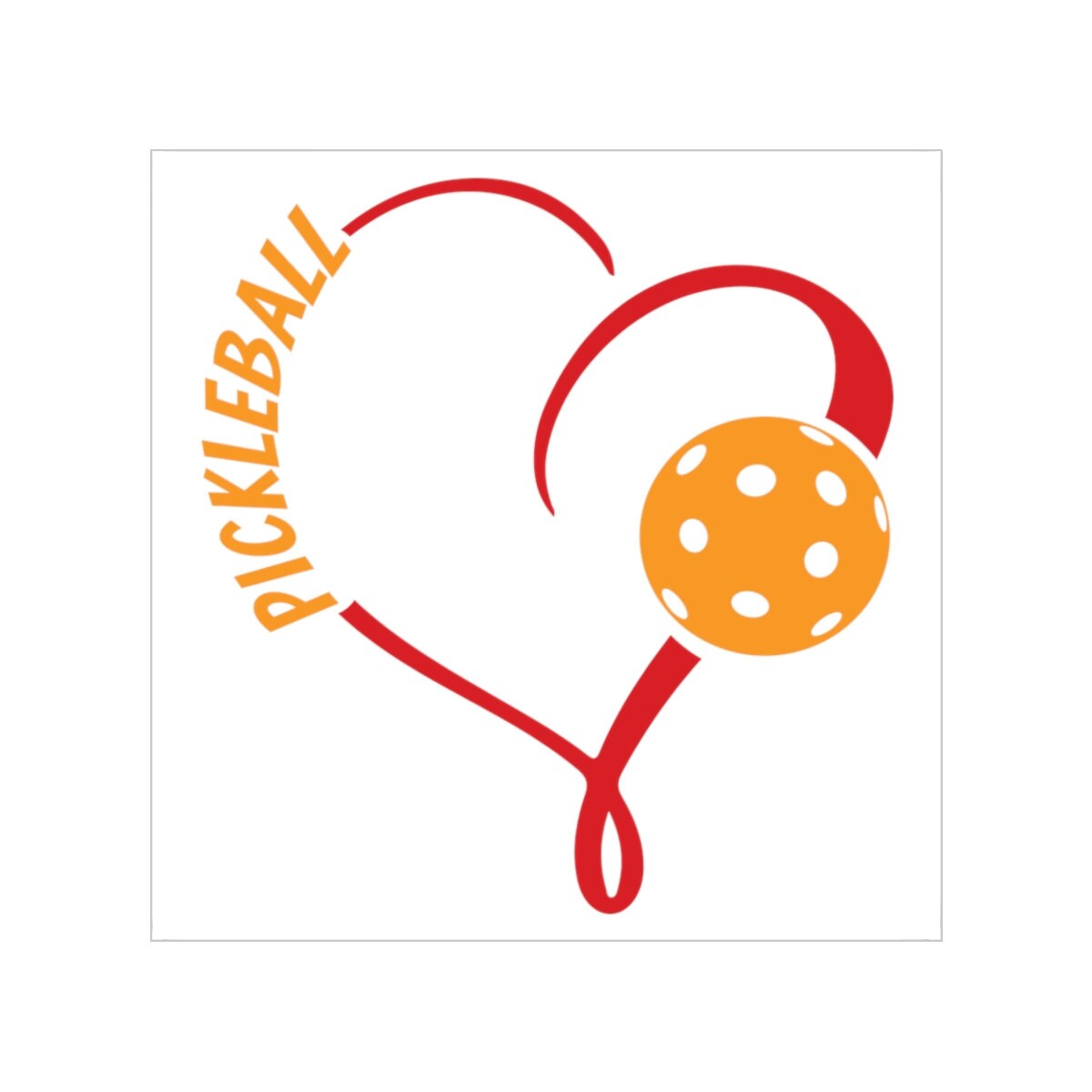 Pickleball Decal Pickleball Sticker for Water Bottle - Etsy