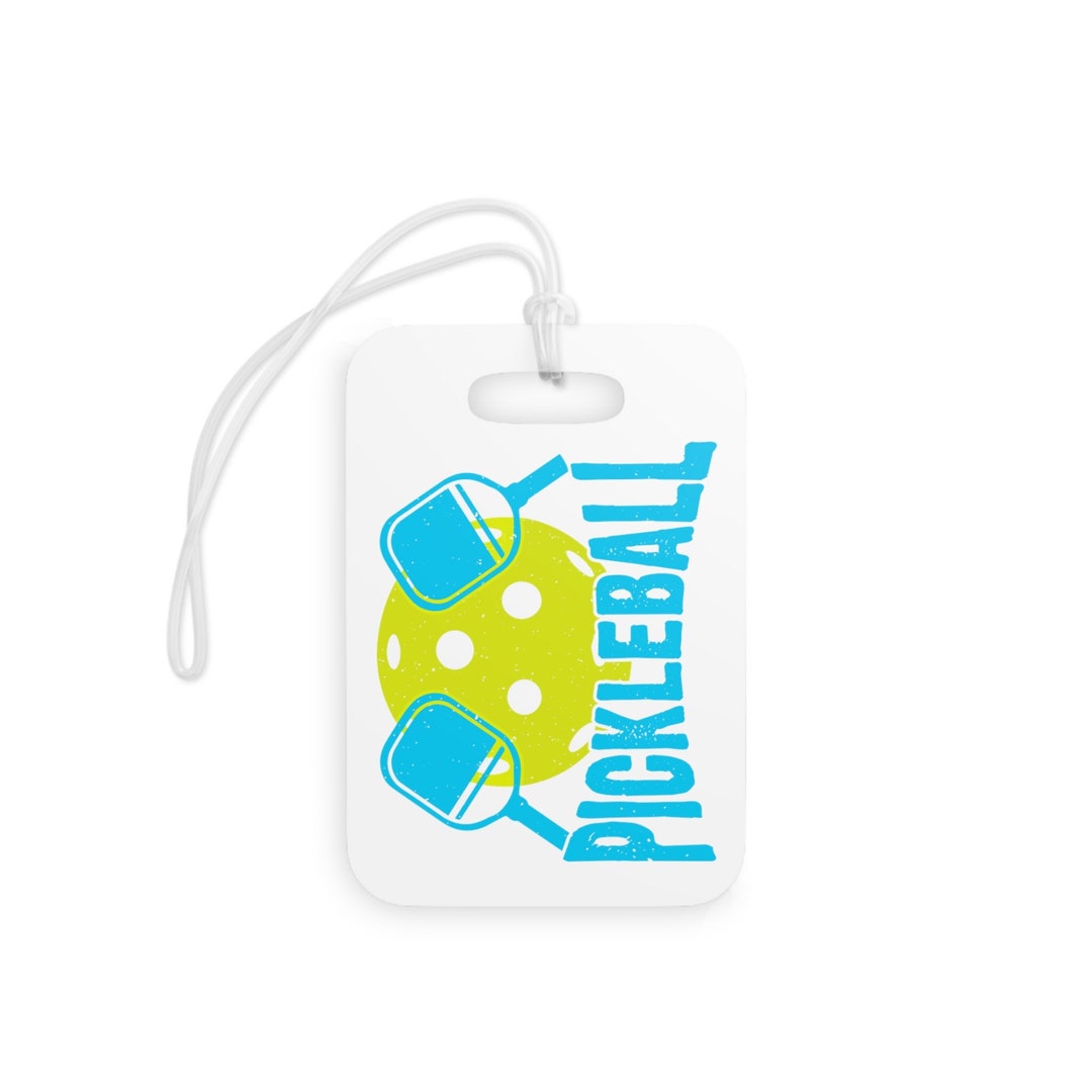 Pickleball Custom Bag Tag, Personalized Luggage Tags, Gift for ...