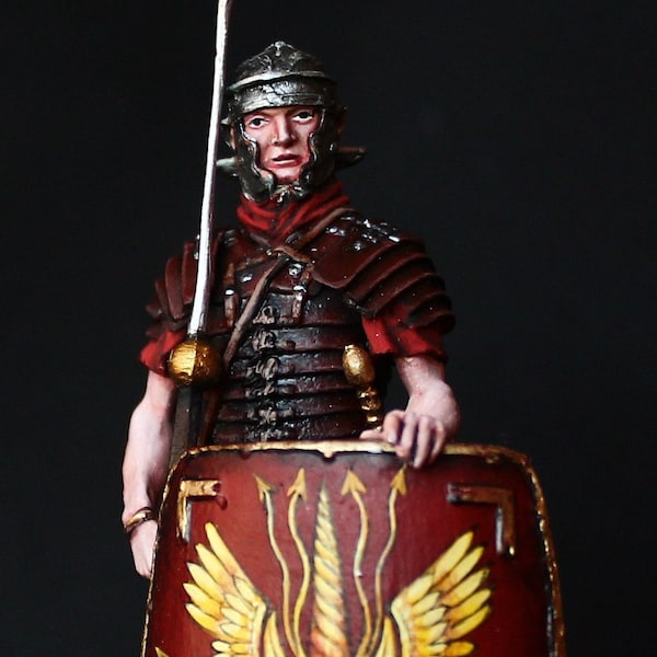 Roman Soldier Figurine - Etsy
