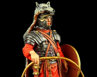 Julius Caesar and Roman Legionnaires Painted Tin Toy Soldier - Etsy