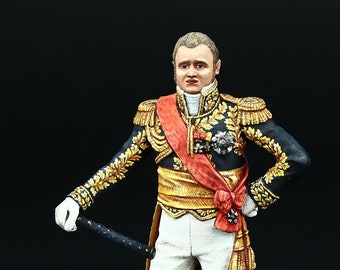 Tin Soldier Collectible Marshal Claude-victor Perrin 54 Mm | Etsy