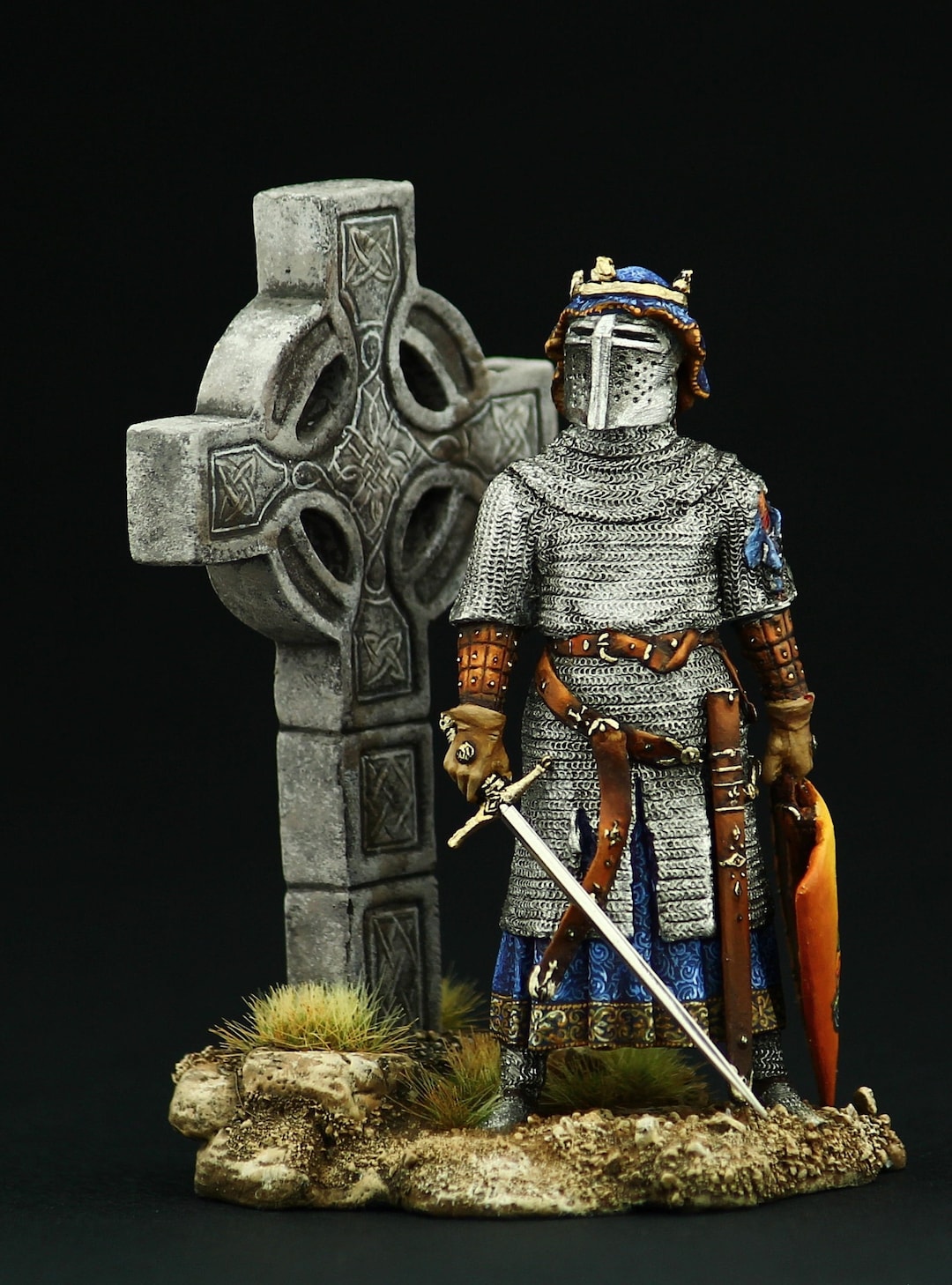 Tin Soldier Museum TOP Irish Knight, XIV C. 54 Mm Medieval Age ...