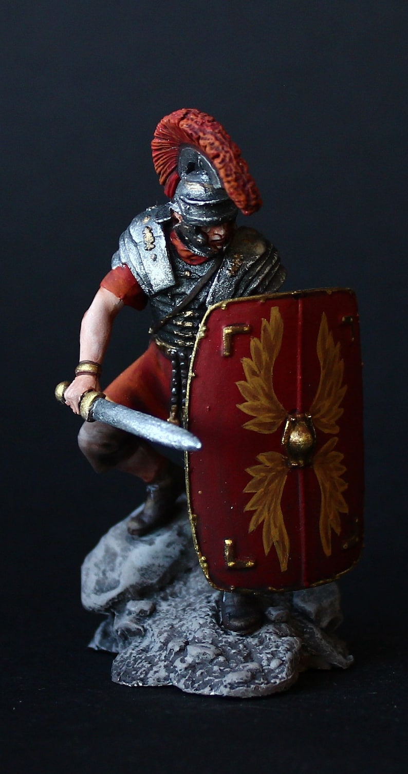 Tin Soldier Collectible Roman Optio I C. A.D. 54 Mm Ancient - Etsy