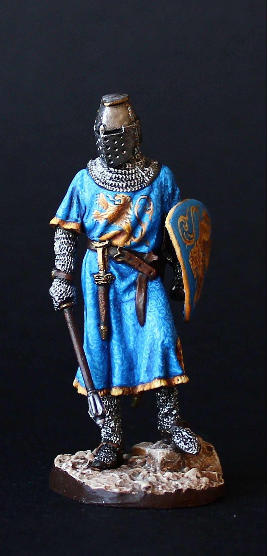 Tin Soldier Museum (TOP) Knight of Outremer XIII C. 54 Mm Medieval Age ...