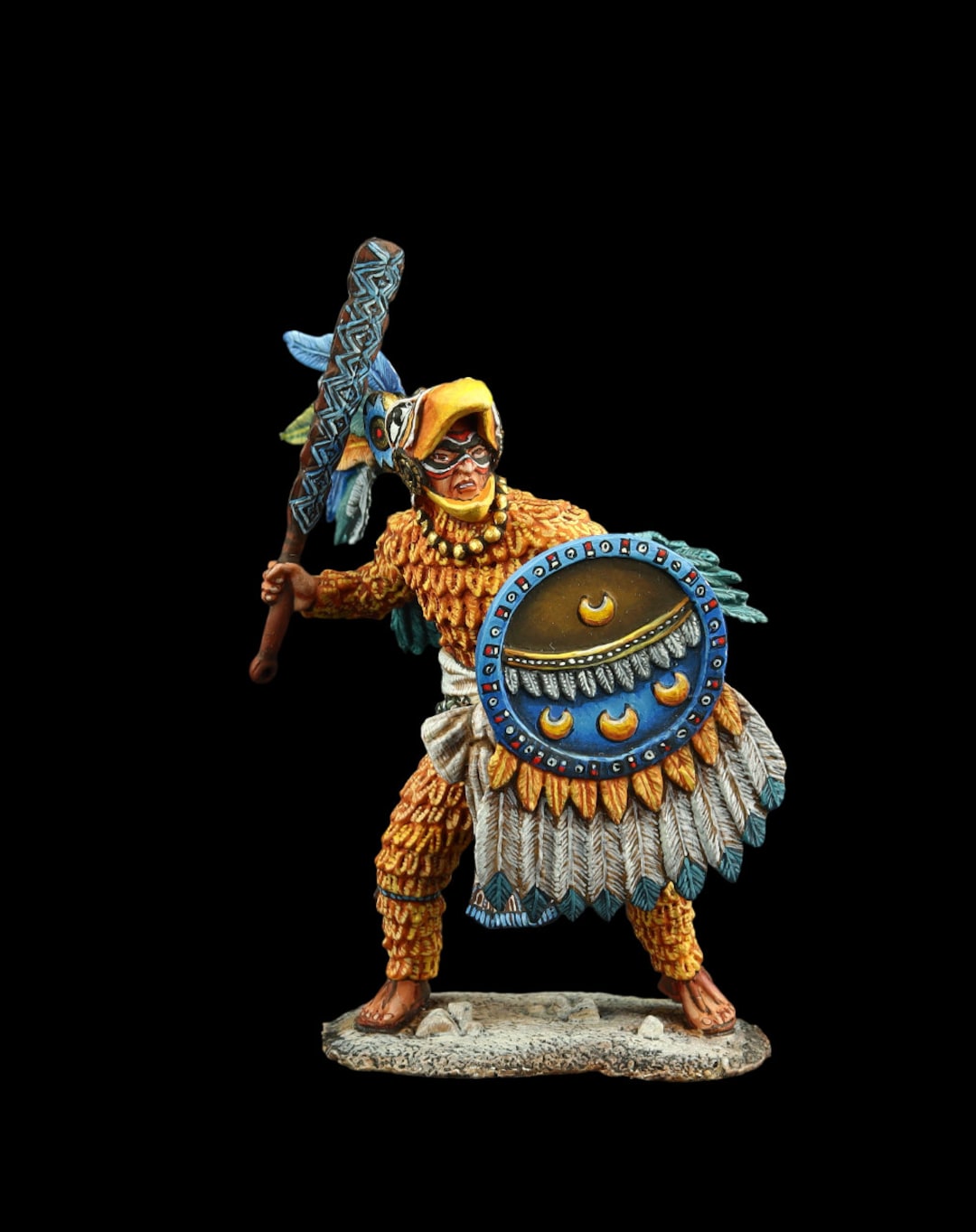 Aztec Jaguar Warrior Weapons