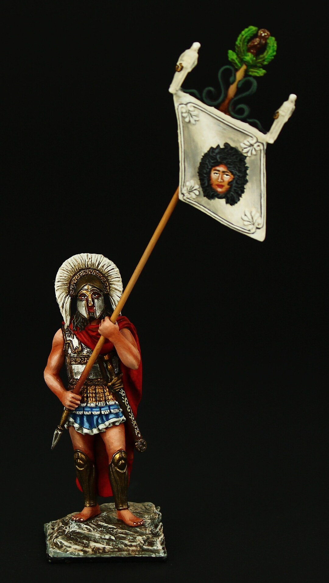 Tin Soldier Collectible Greek Strategos V C. B.C. 54 Mm - Etsy