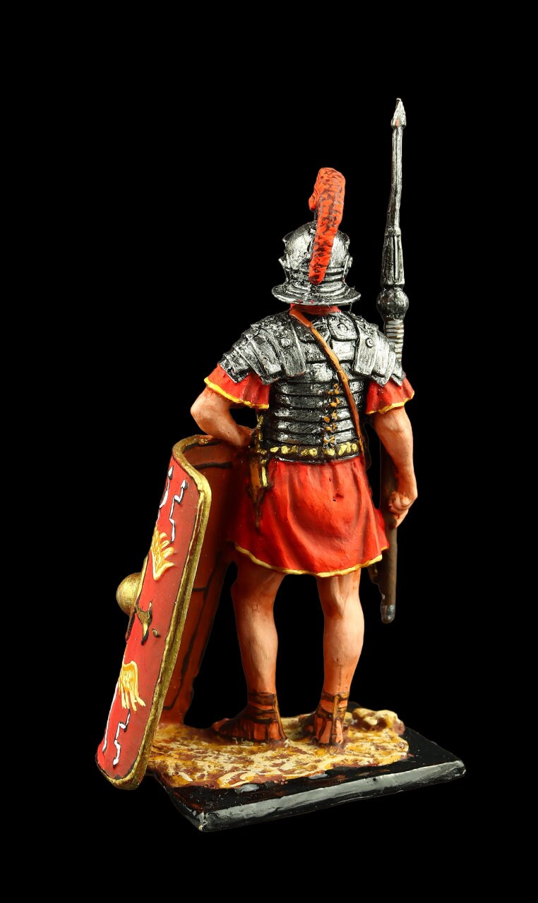 Tin Soldier Collectible Roman Legionary, I C. A.D. 54 Mm Ancient Rome ...