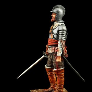 Tin Soldier Collectible Rocroi: the Last Tercio. Officer. 1643 54 Mm ...