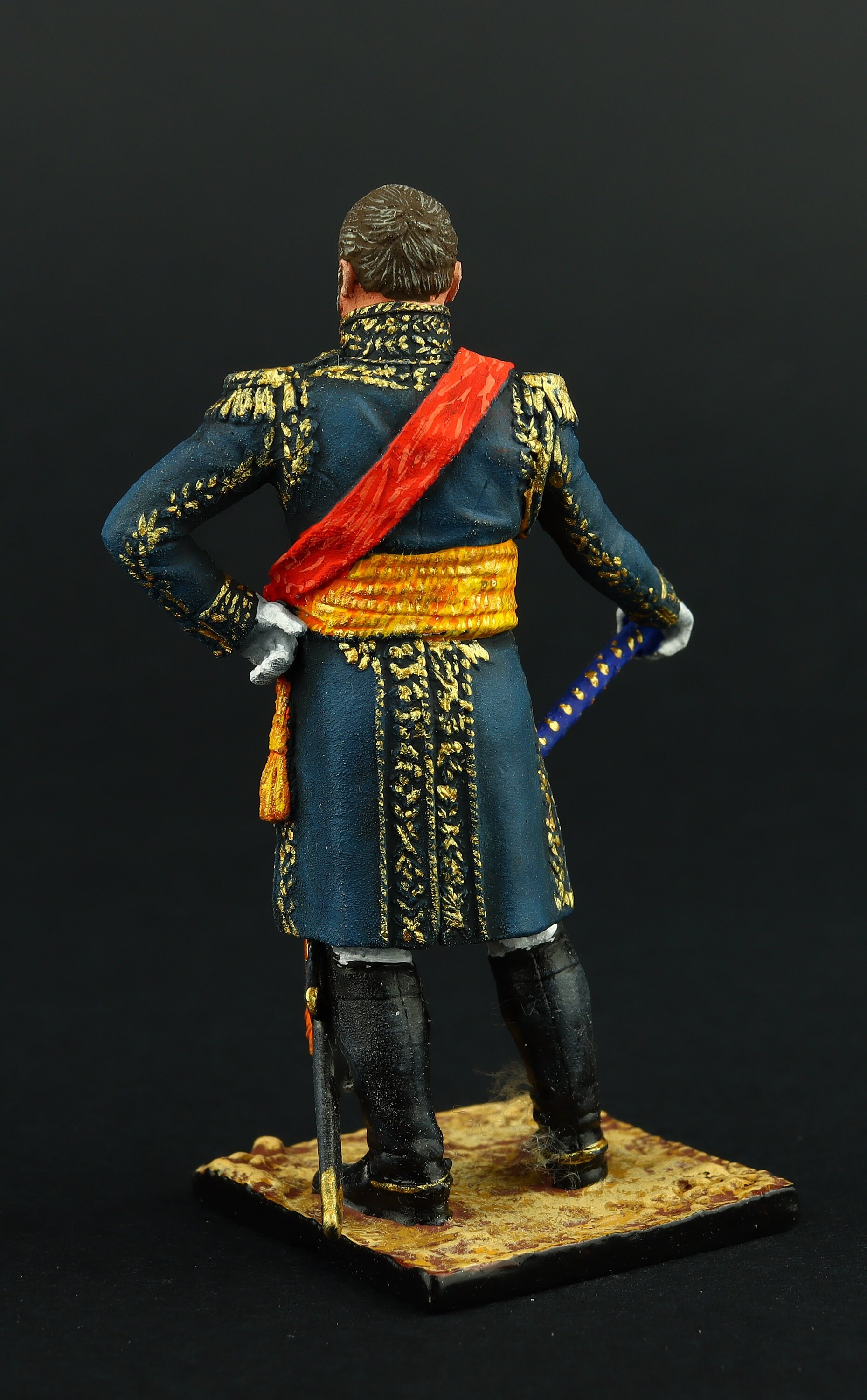 Tin Soldier Collectible Marshal Claude-victor Perrin 54 Mm - Etsy