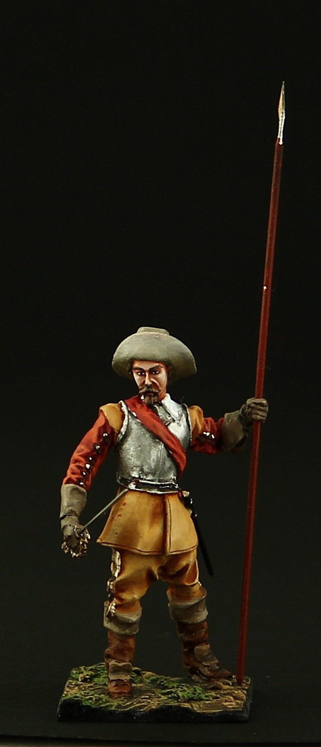 Tin Soldier Collectible Spanish Tercios Officer Flandes 1625 - Etsy