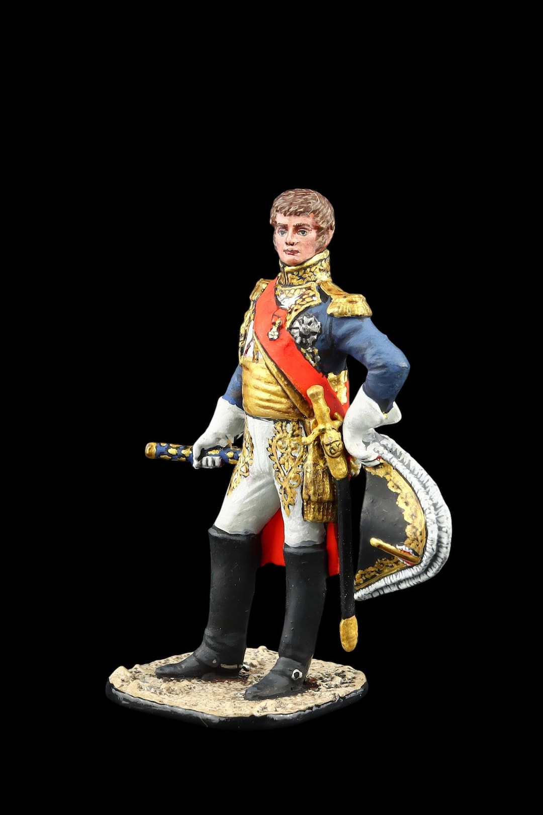 Soldat de plomb de collection Marshal Nicholas Jean de Dieu Soult 54 mm ...