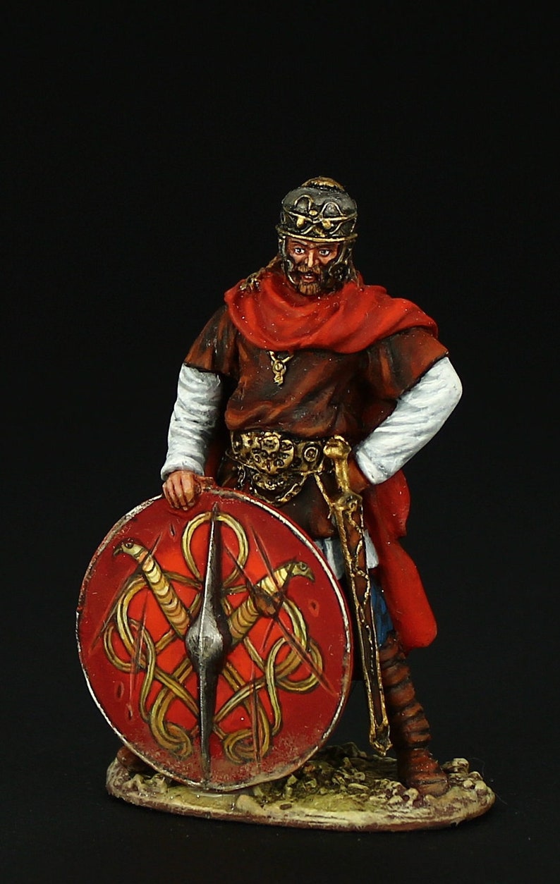Tin Soldier Collectible Varangian Guard in Byzantine 54 Mm - Etsy