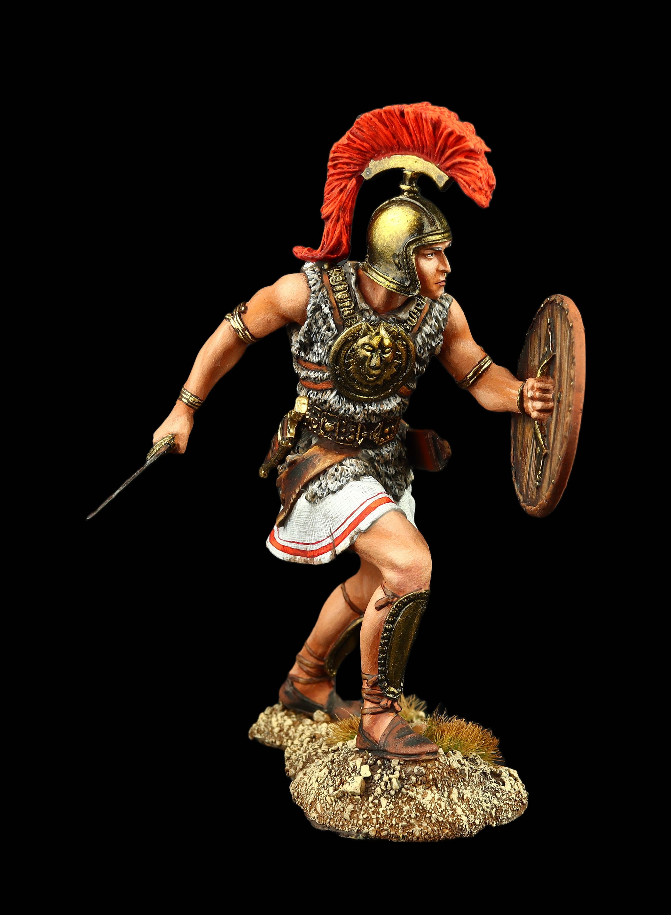 Tin Soldier Collectible Iberian Warrior 75 Mm Ancient Rome & Carthage ...