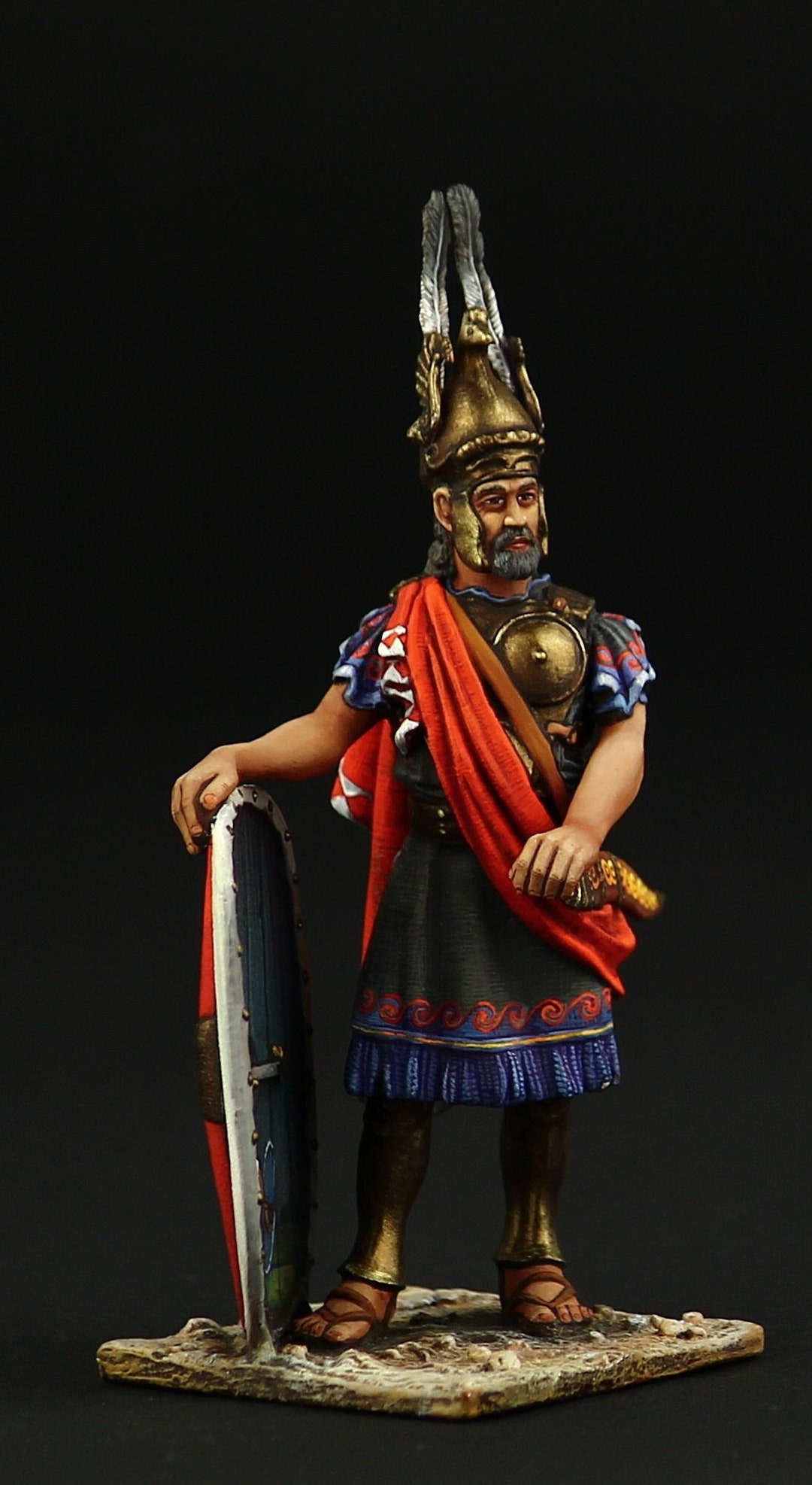 Tin Soldier Museum (TOP) Carthaginian Commander III B.C. 54 Mm Ancient ...