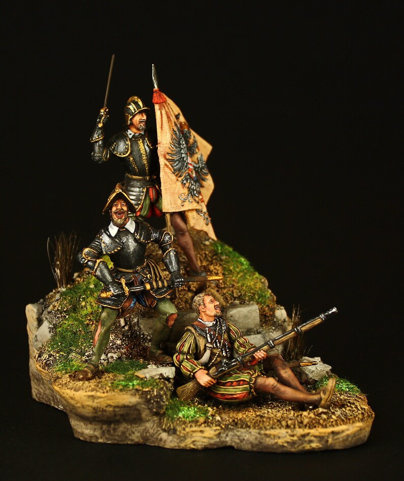 Tin Soldier Museum TOP Spanish Conquistadors XVI C. 54 Mm - Etsy