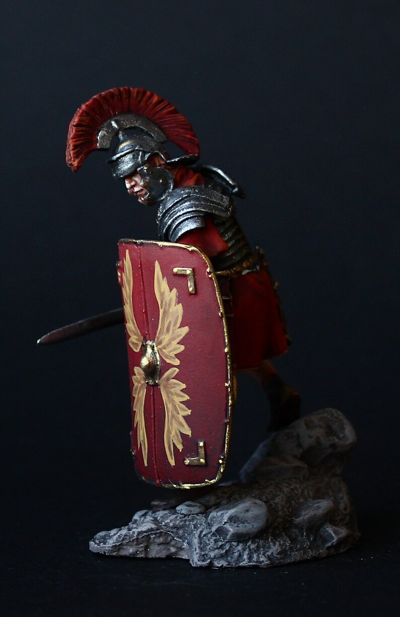 Tin Soldier Collectible Roman Optio I C. A.D. 54 Mm Ancient - Etsy