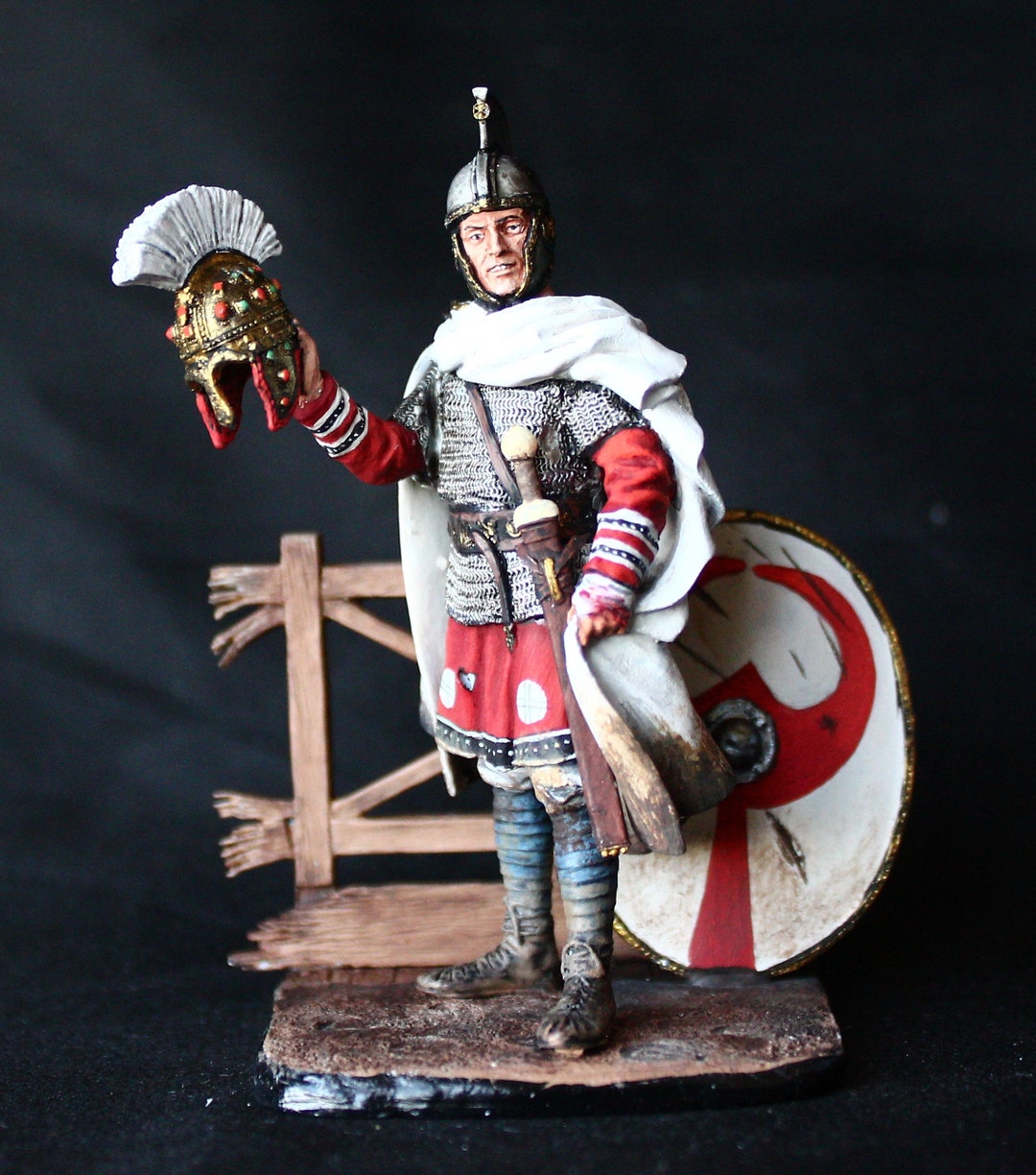Tin Soldier Collectible Vexillarius of Cornuti Seniores, Constantin ...