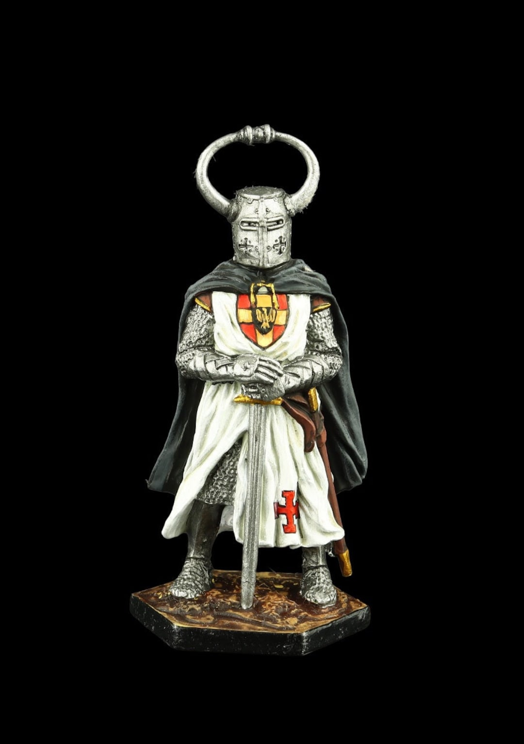 Tin Soldier Collectible Grand Master of Teutonic Order, XIII C. 54 Mm ...