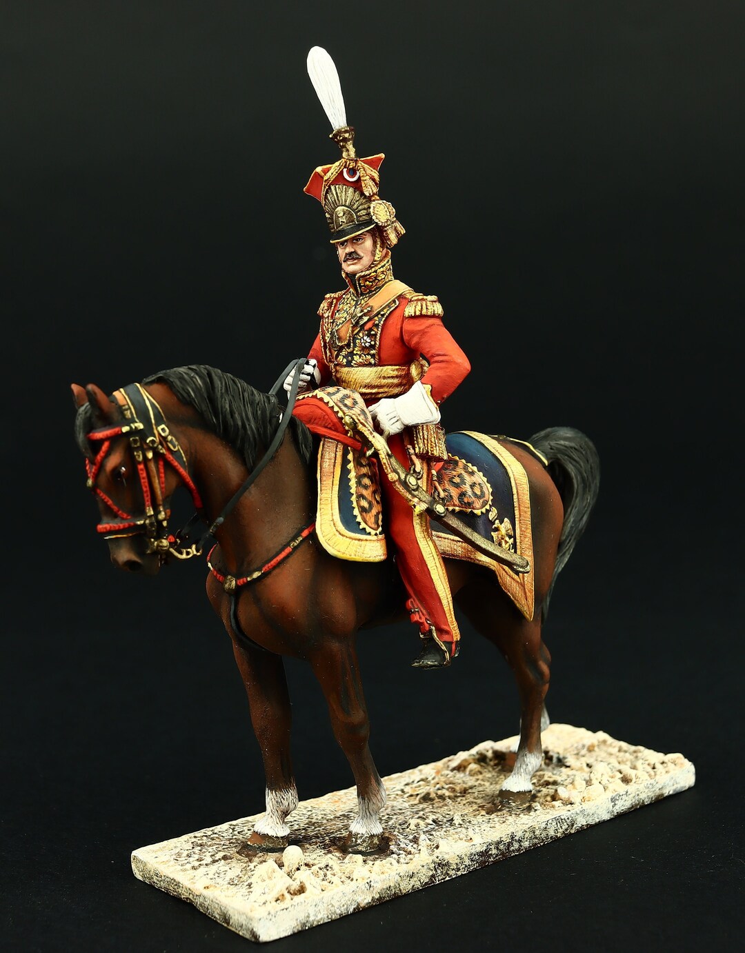 Tin Soldier Museum (TOP) General Baron Edouard De Colbert, 1813 54 Mm ...
