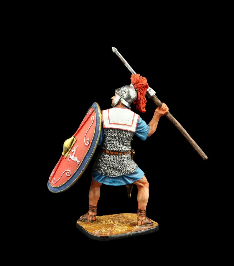 Tin Soldier Collectible Roman Legionary, III-II B.C. 54 Mm Ancient Rome ...