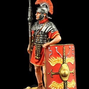 Tin Soldier Collectible Roman Legionary, I C. A.D. 54 Mm Ancient Rome ...