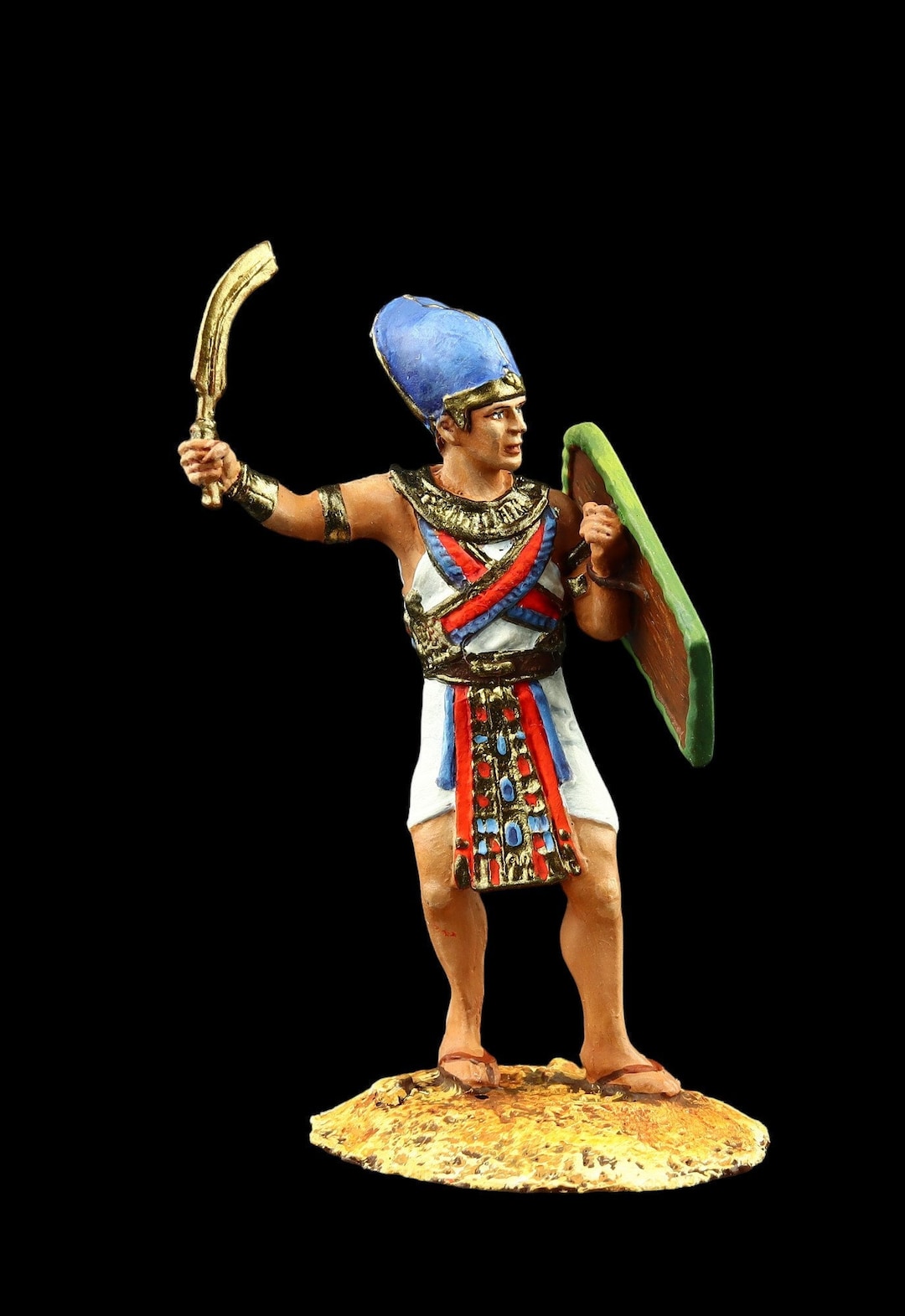 Tin Soldier Collectible Pharaoh Ramses II, Battle of Qadesh (chariot ...