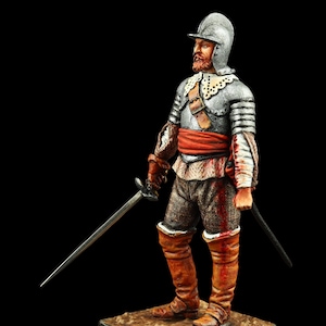 Tin Soldier Collectible Rocroi: the Last Tercio. Officer. 1643 54 Mm ...