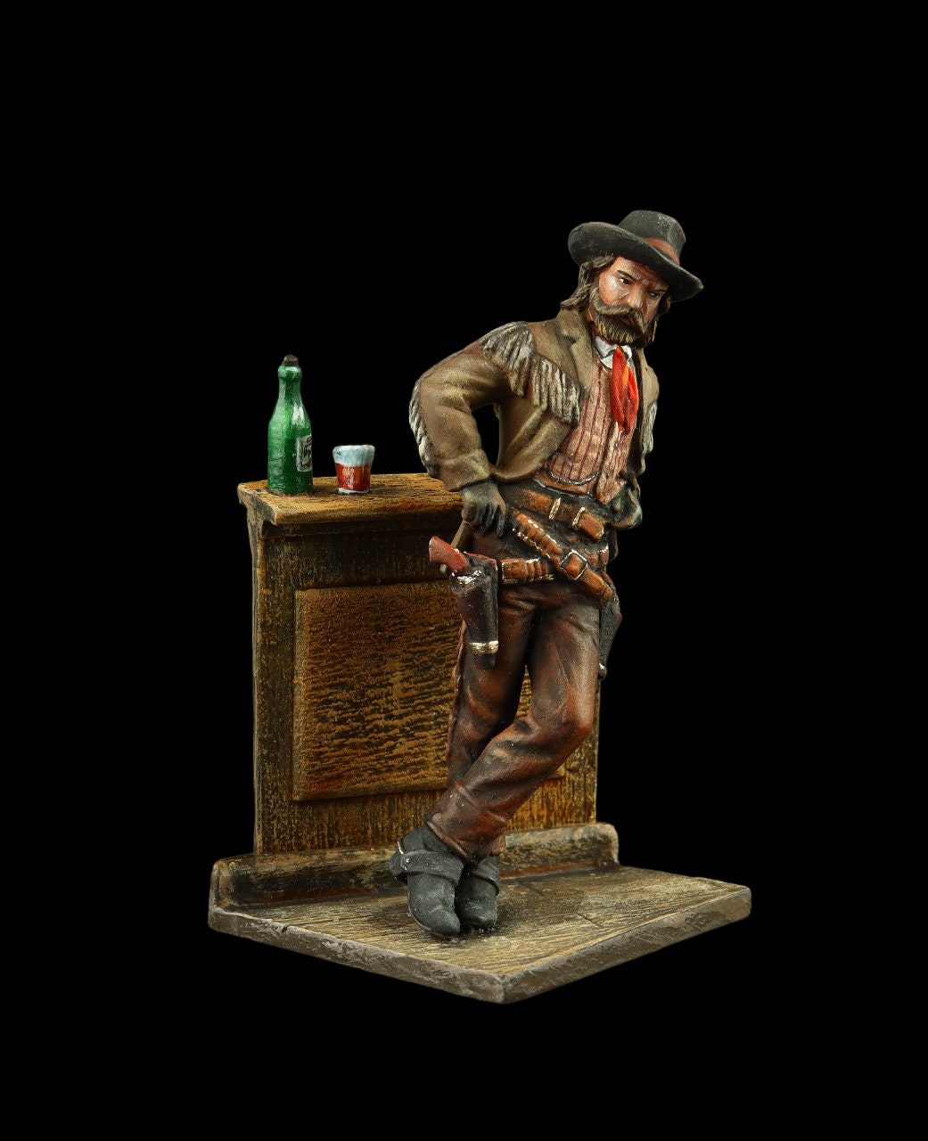 Tin Soldier Collectible Cowboy at Saloon 54 Mm Old West: Cowboys and ...