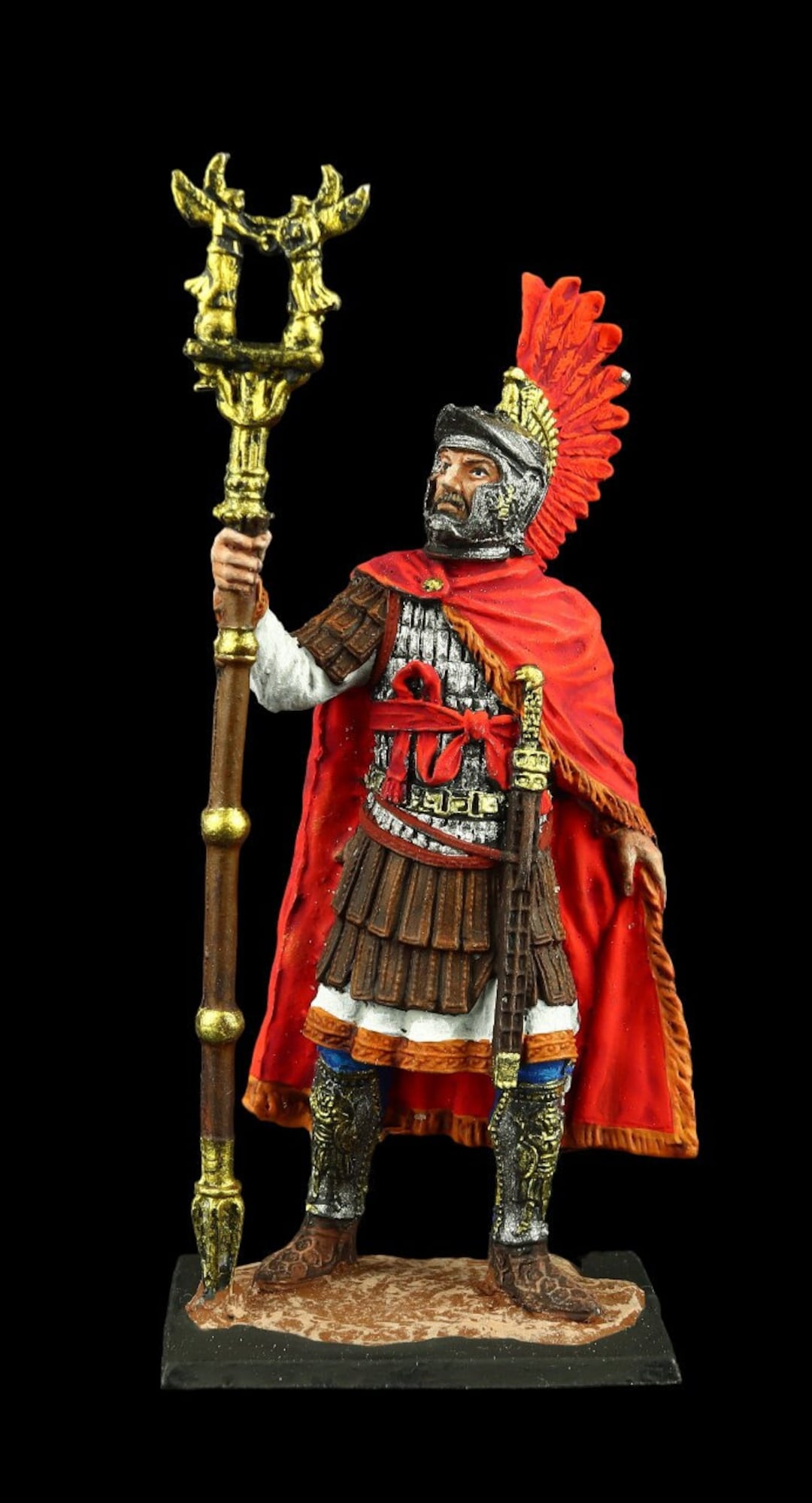 Tin Soldier Collectible Roman Rebel General Marcus Aurelius Carausius ...