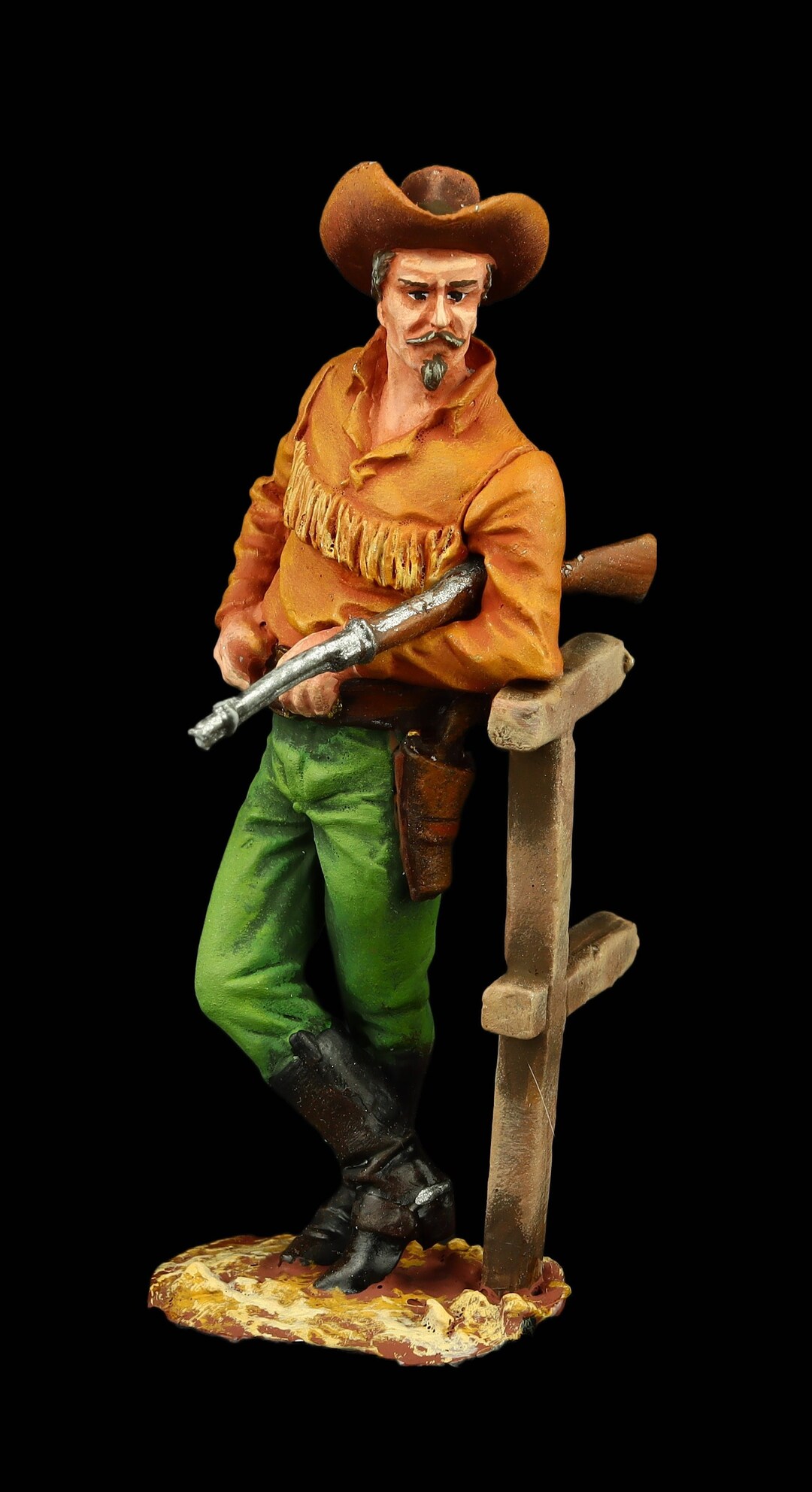 Tin Soldier Collectible Veteran of Texas Rangers, 1883 54 Mm Old West ...