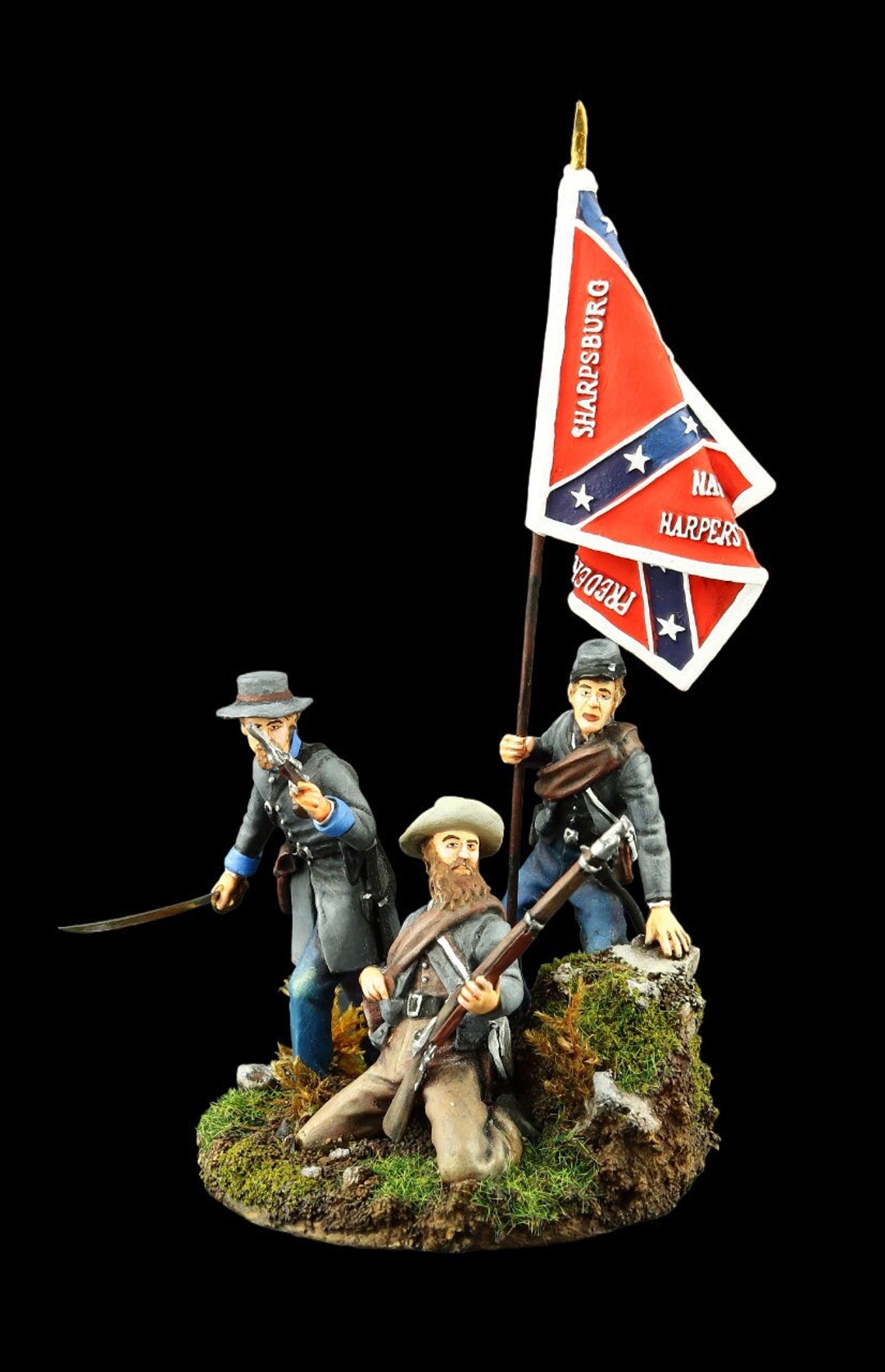 Tin Soldier Collectible 15th Alabama Volunteers, Little Round Top ...