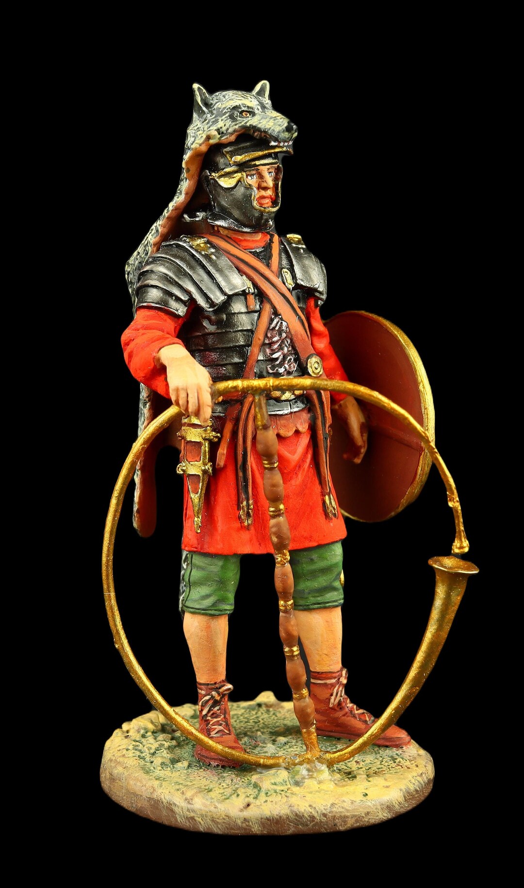 Tin Soldier Collectible Roman Cornicen 54 Mm Ancient Rome - Etsy