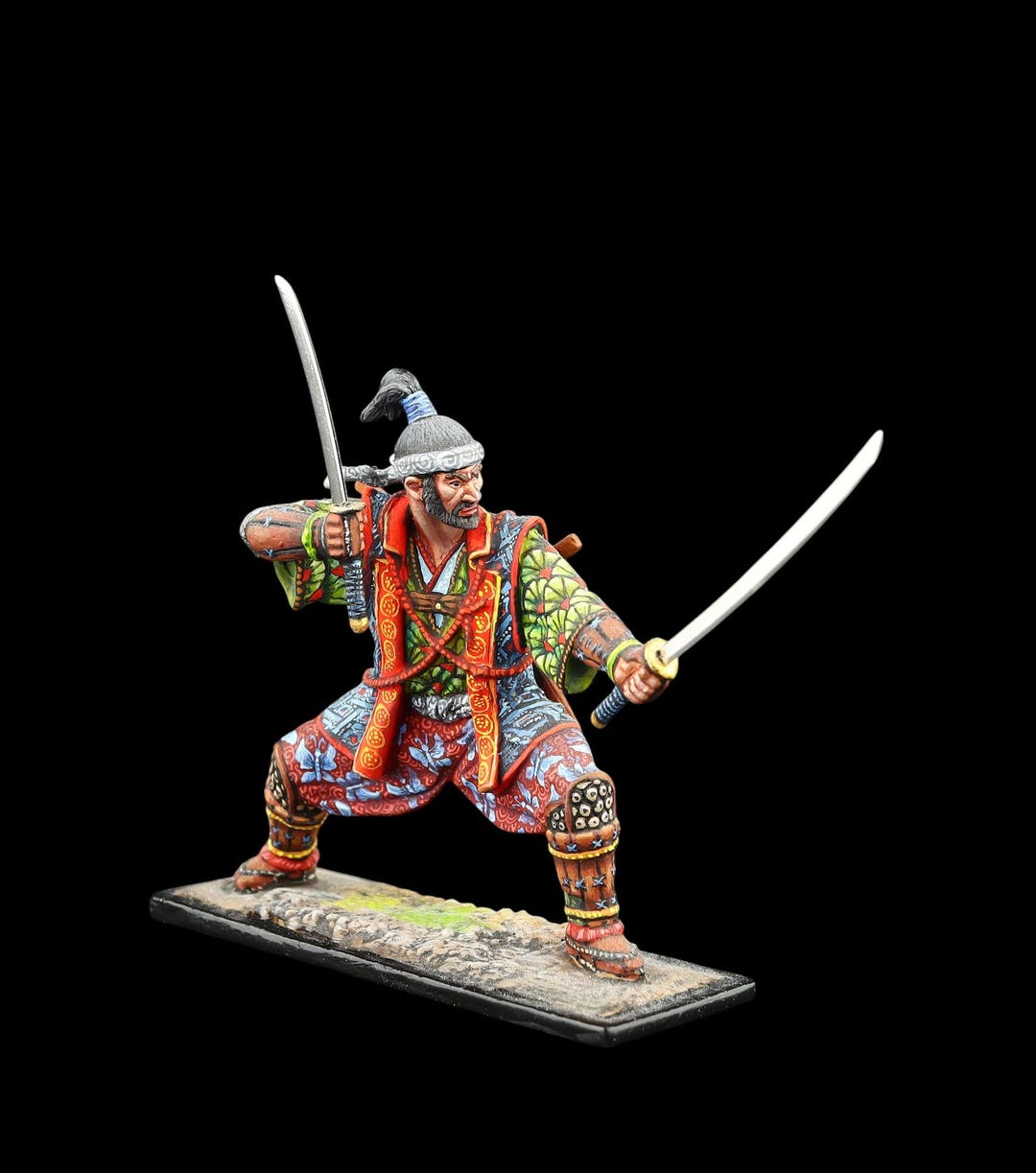 Tin Soldier Samurai: 54mm Medieval Japan Warrior - Etsy